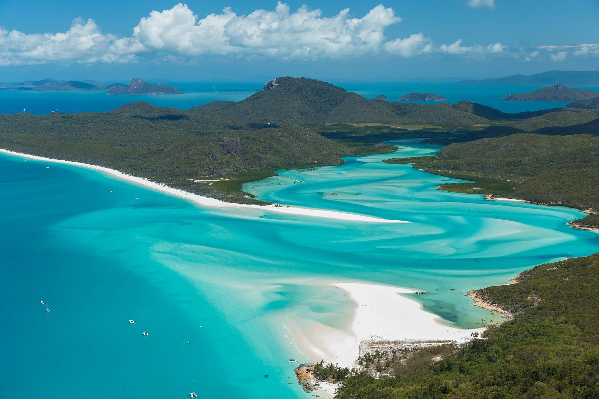 Whitehaven Beach & Hill Inlet | Great Barrier Reef | The Whitsundays